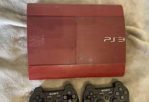 Sony PlayStation 3 Super Slim Red