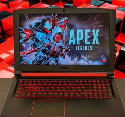 Игровой ноутбук Acer Nitro: GTX1050Ti   Core i5