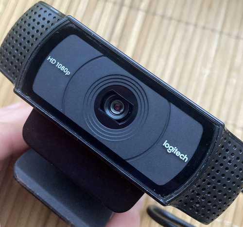 Веб камера logitech hd pro webcam c920