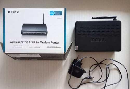Модем D-Link Wireless N 150 adsl2+Modem Router