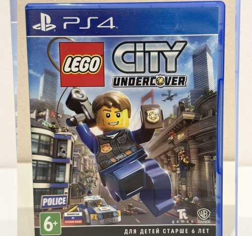 Lego city undercover ps4 диск бу