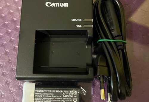 Зарядное устройство и аккумулятор Canon оригинал