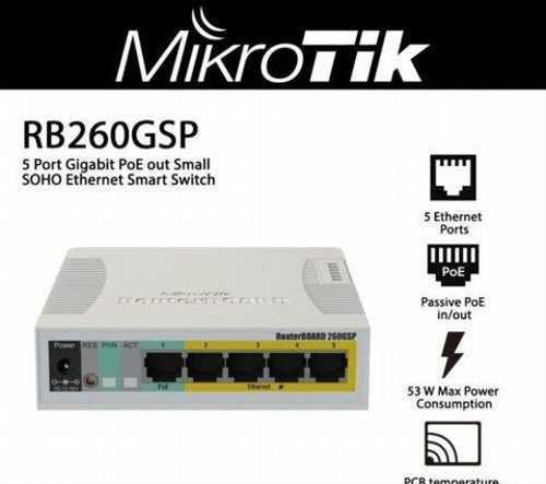 RB260GSP mikrotik