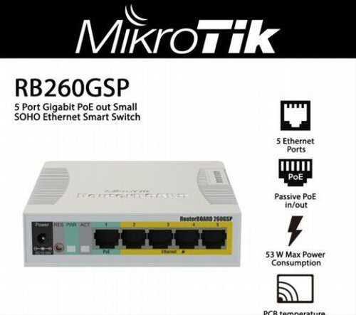 RB260GSP mikrotik