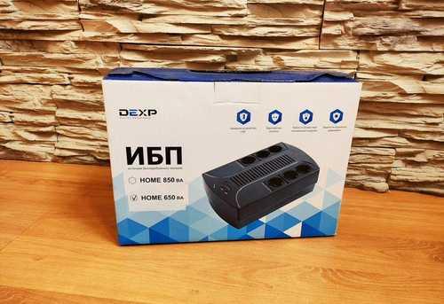 Ибп dexp home 650VA, новый