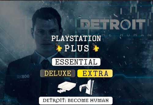 Подписка PS Plus EA play + Detroit: Become Human