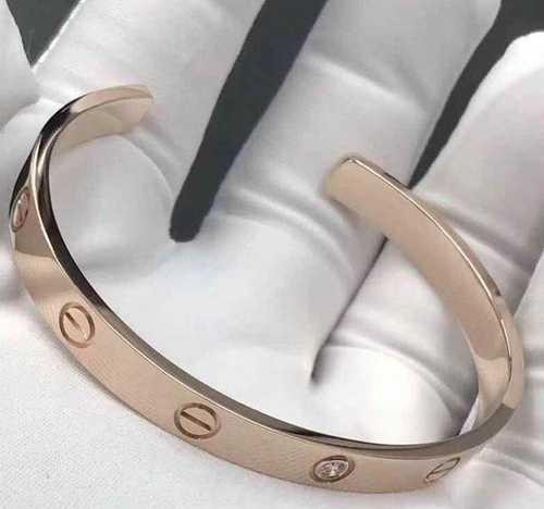 Cartier браслет love 0,10 ct