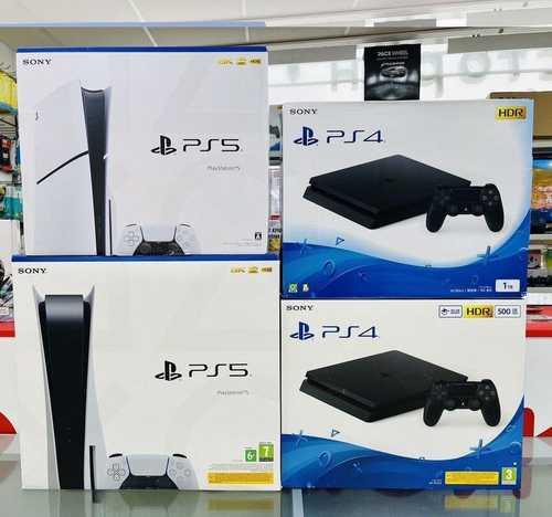 Sony Playstation 4 Slim 500Gb Новая