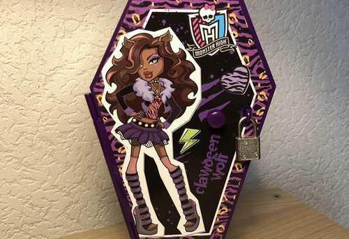 Шкатулка шкаф монстр хай Monster High