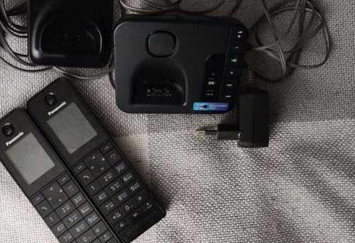 2 Телефона с автоответчиком Panasonic kx-tgh220ru