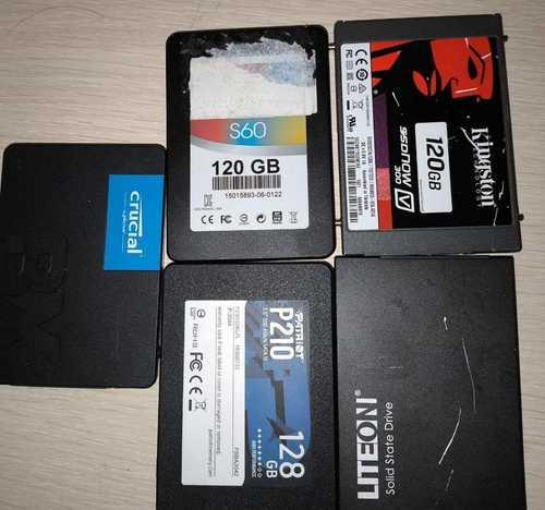 SSD диски 120гб