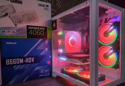 Новый Game Max PC Infinity RTX4060+i5 12400+SSD1TB