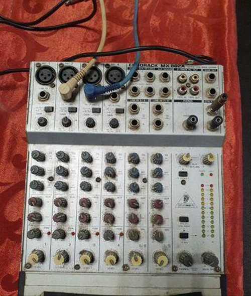 Микшерный пульт Behringer eurorack MX 802A