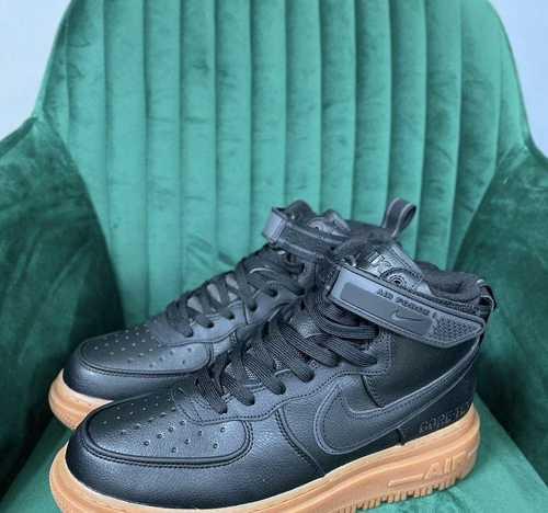 Кроссовки Nike Air Force 1 GTX Boot Black-Brown