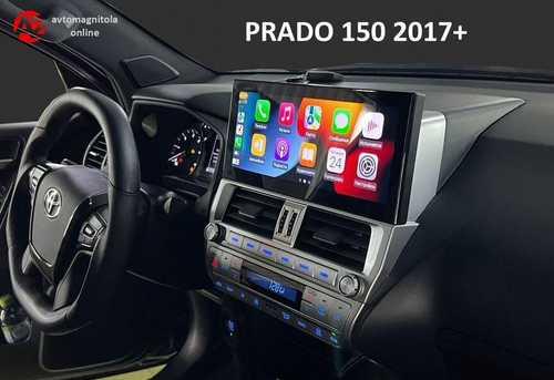 Магнитола Prado 150 2017-2022 Android 12 CarPlay