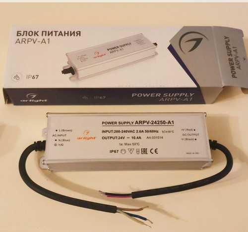 Блок питания для LED Arlight arpv-24250 250Вт 24В