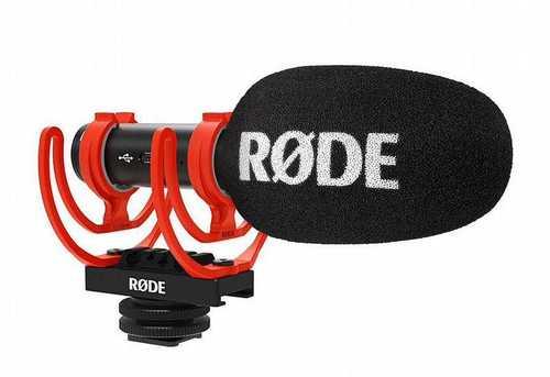 Накамерный микрофон rode VideoMic GO II, черный