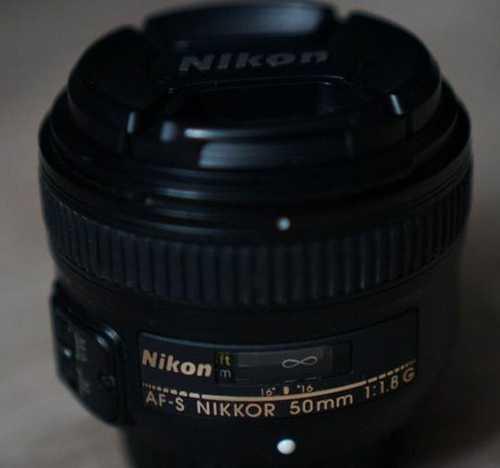 Объектив Nikon AF-S nikkor 50 мм f/1,8G