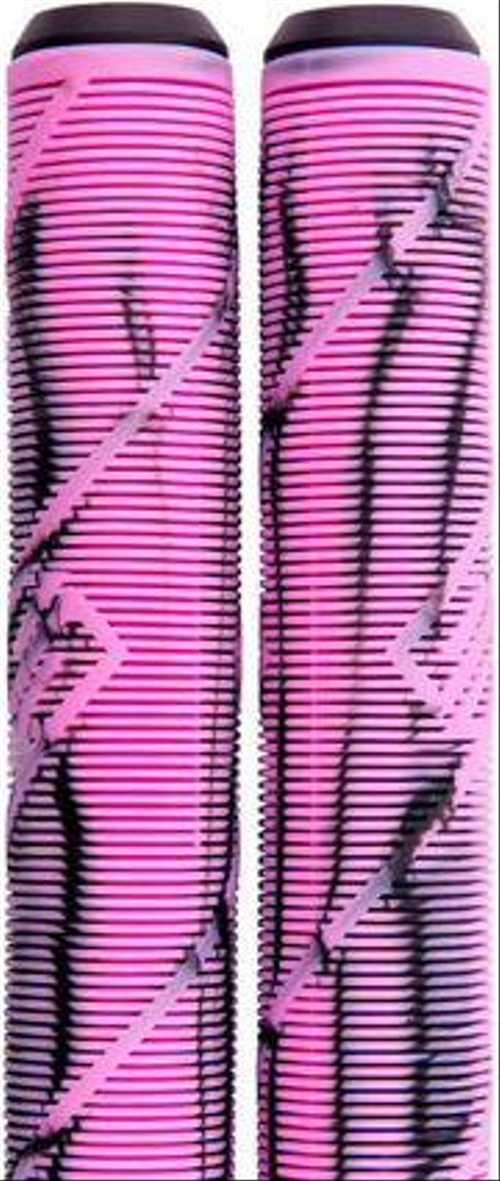 Грипсы striker Thick Logo Black-Pink Ros253
