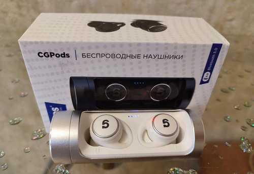 Наушники беспроводные CGPods белые