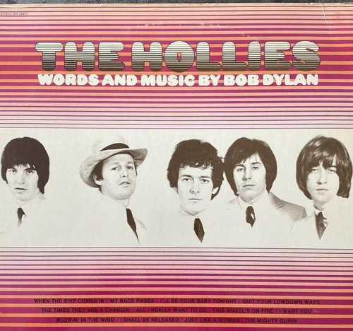 The Hollies – Words And Music By Bob Dylan LP