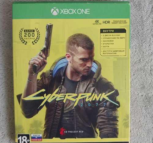 Cyberpunk 2077 xbox one диск