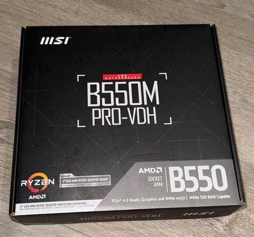 Материнская плата MSI B550M Pro VDH