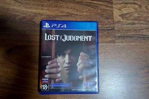 Игра для ps4 Lost Judgment