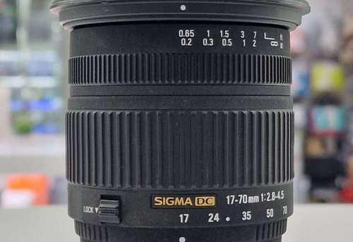 Sigma AF 17-70mm f/2.8-4.5 Nikon F S№1048107
