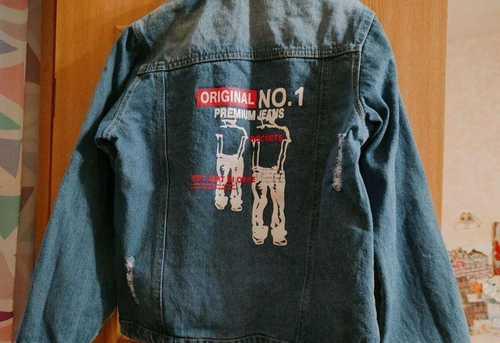 Джинсовая куртка для девочки джинсовка