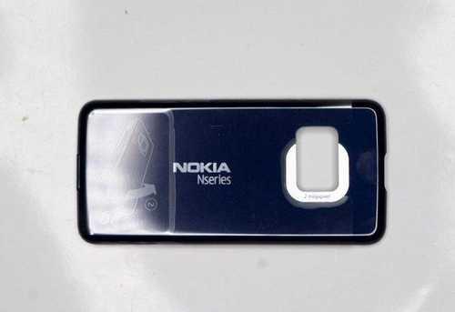 Крышка АКБ Nokia n81 blue нов ориг