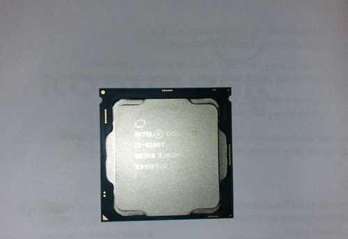 Процессор intel core i3 8100t