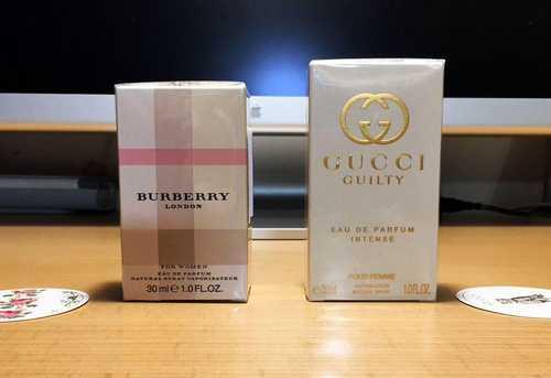 Gucci Guilty Intense\Burberry London.Оригинал Женс