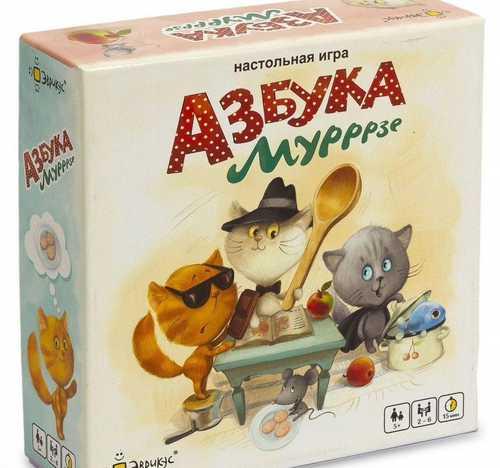 Настольная игра "Азбука Мурррзе" Эврикус