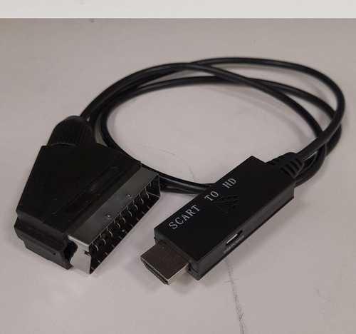 Видеокабель Scart - hdmi