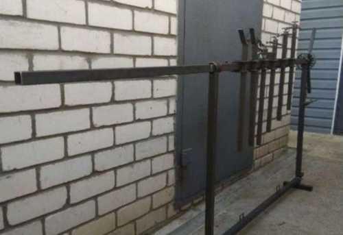 Поворотный покрасочный стол вертолет