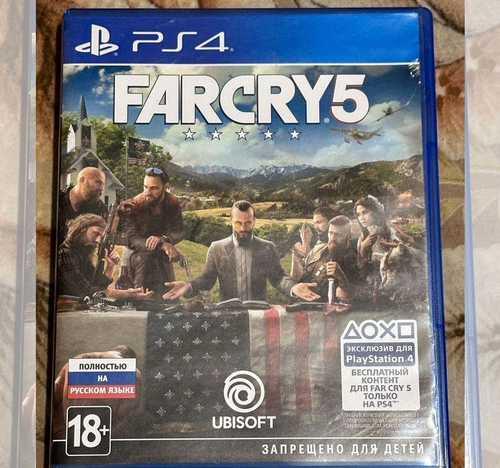 Far cry 5 ps4 диск