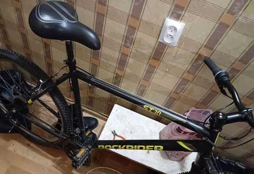 Rockrider st30, горный велосипед, рама L