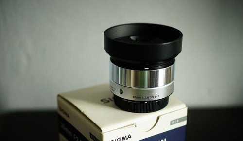 Объектив Sigma Art 30mm f/2.8 DN для micro 4/3