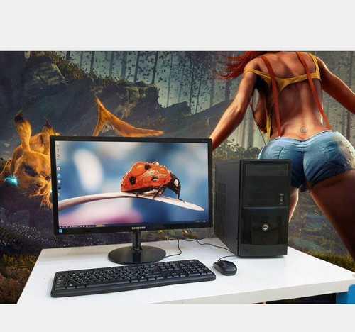 I5 3.2Гц (4-Ядра) 16-Оперативки, SSD   Монитор 24