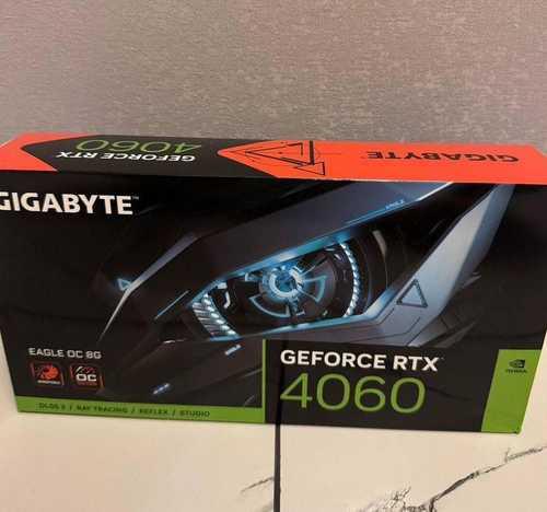 Видеокарта Gigabyte RTX 4060 eagle OC 8 гб