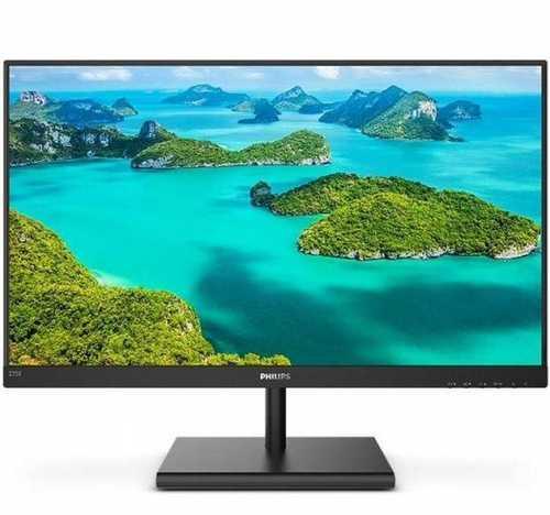 Philips 27" 275E1S (00/01) Black (IPS, 2560x1440, D-sub hdmi DP, 4 ms, 178/178, 250 cd/m, 1000:1)