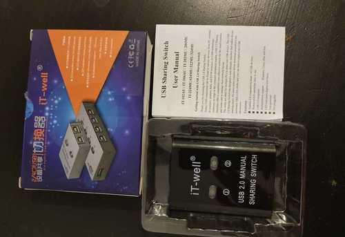 IT-well USB 2,0 концентратор