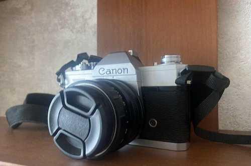 Пленочный фотоаппарат Canon FTB Body +обьектив