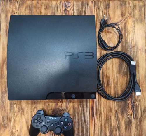 Sony PS3 slim 320гб прошитая