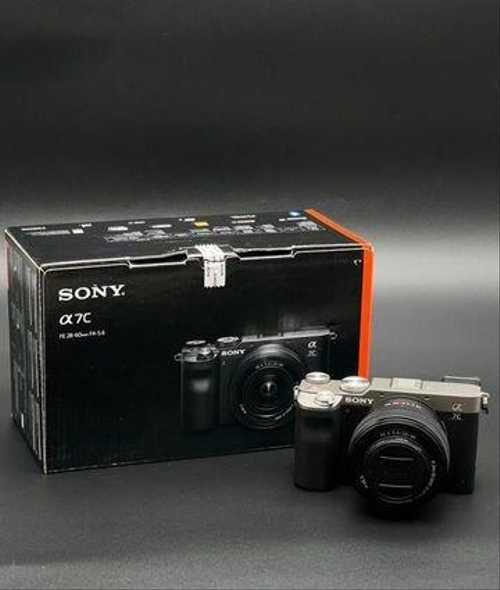 Компактный фотоаппарат sony a7c