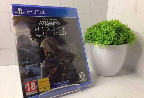 Assassins Creed Mirage PS4 Новый диск