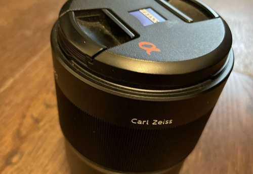 Объектив Sony Carl Zeiss + адаптер для байонет Е