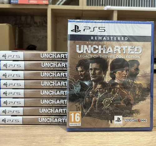 Uncharted коллекция ps5 новый