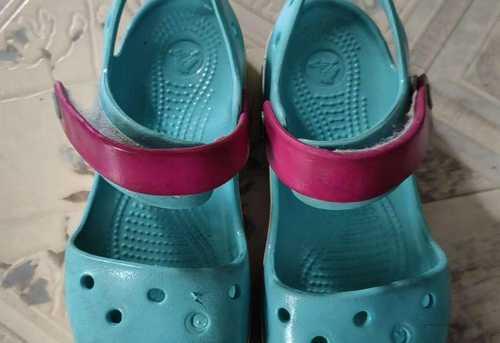 Сандалии crocs j2 для девочки